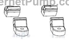 Flojet # 20717-100A Rubber Mounting Feet – InternetPump.com